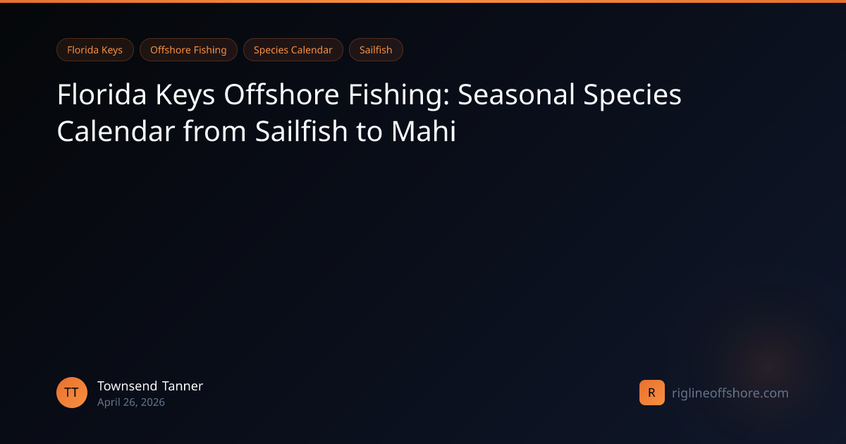 Florida Keys Offshore Fishing: Seasonal Species Calendar from Sailfish ...